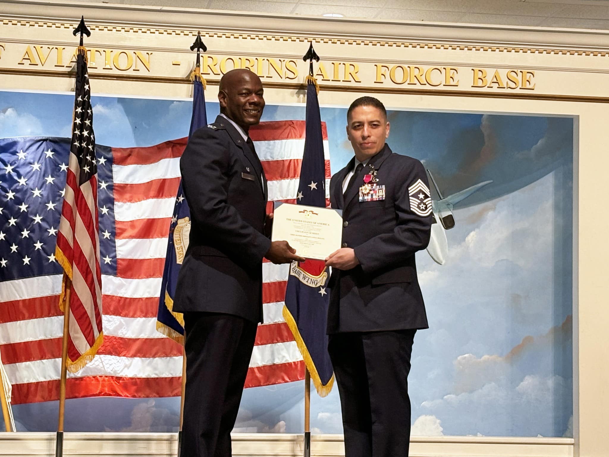 Team Robins welcomes new Command Chief in Change of Responsibility ...